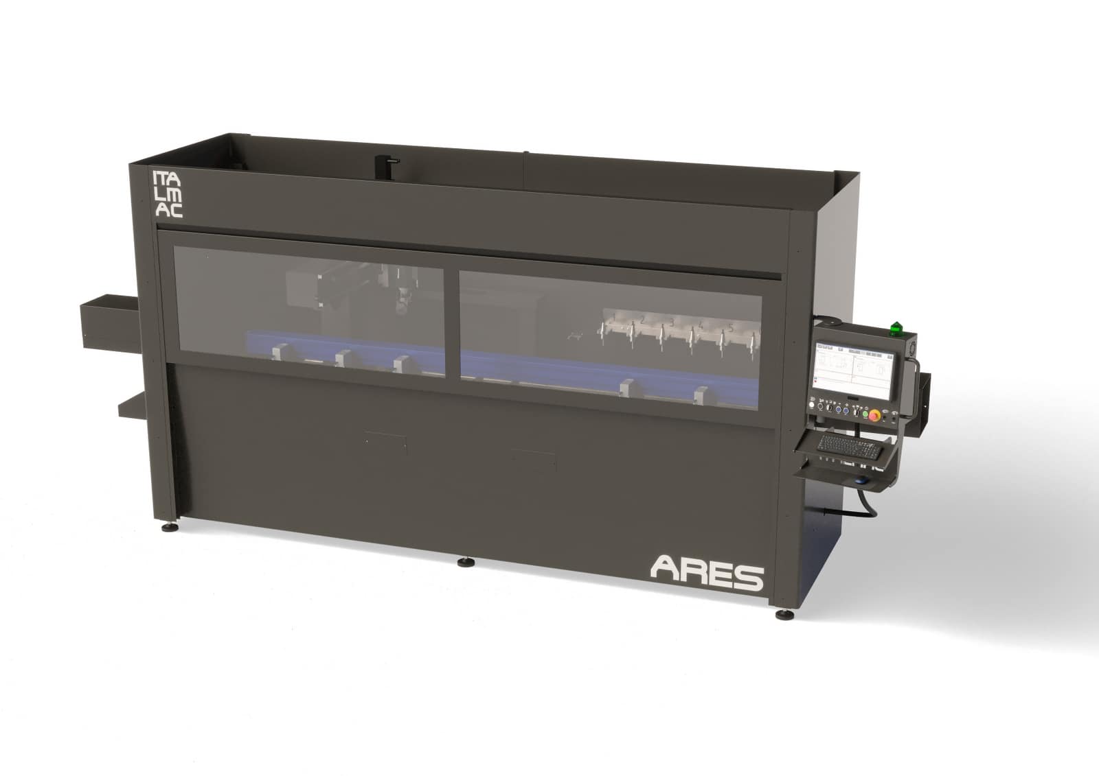 Frezarka do profili aluminiowych Ares 3 osiowe CNC - profili ...